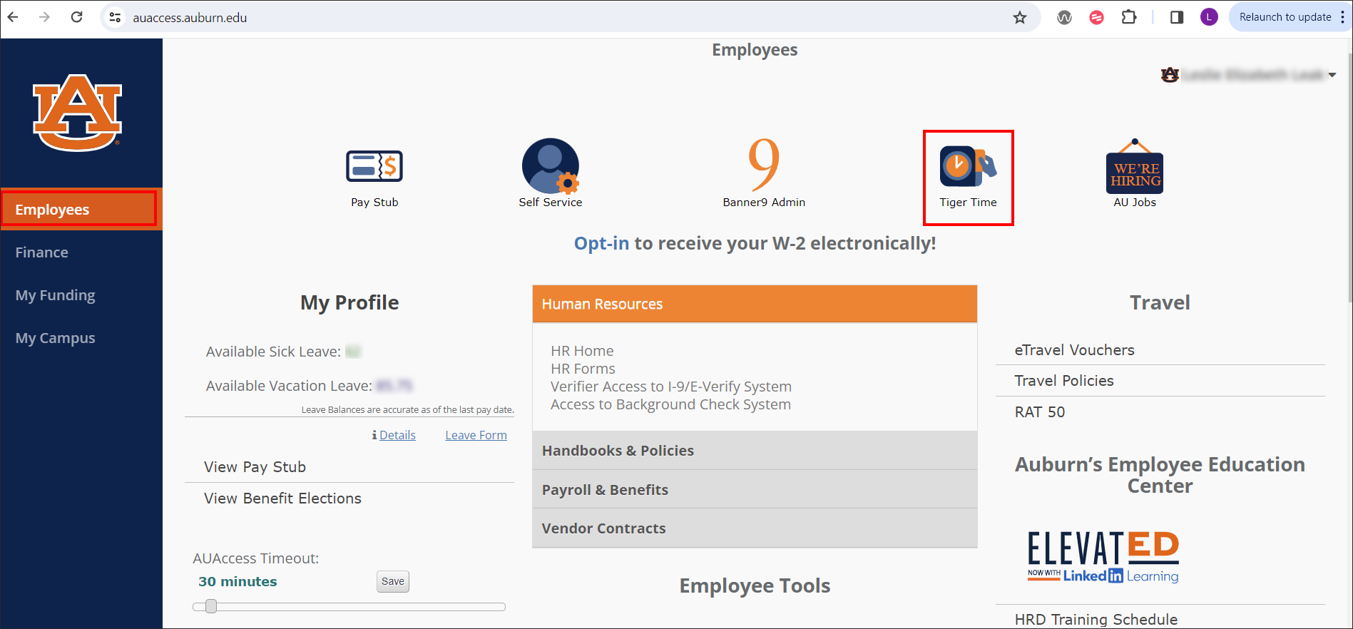 Information Technology - How to Request Time off Using Kronos or ...