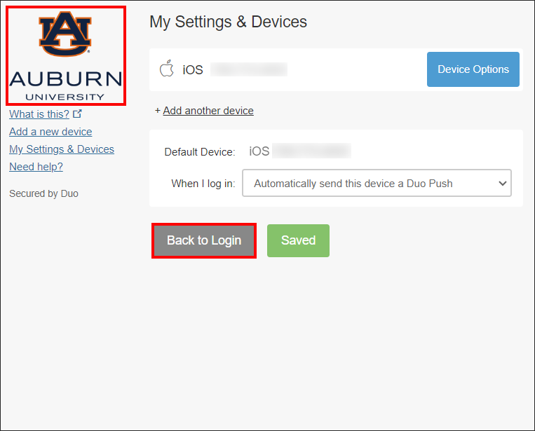 Information Technology - Duo: Managing Devices in Duo Mobile - Service ...